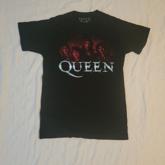 Concert | Shirts | Queen Band Tee Official Mens Unisex S Black Classic ...